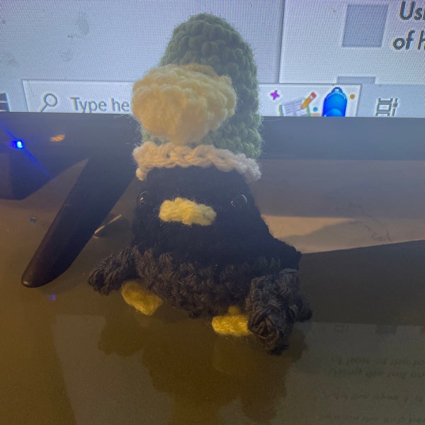 Crocheted Duck Birb (secret Agent Bird) PDF and Video Crochet Pattern ...