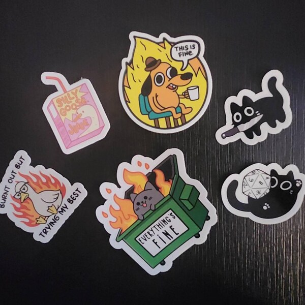 Otter Nonsense Meme Sticker, Funny Sticker, Funny Meme Decal for Water ...