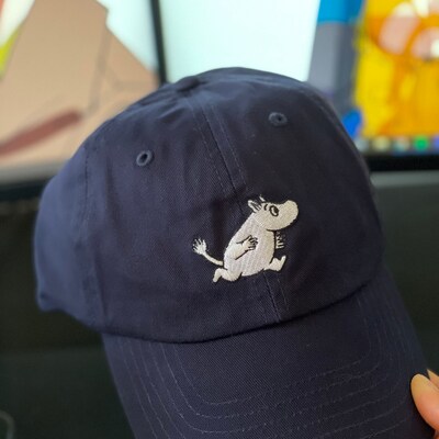 Moomin Cap for Adults Navy Moomin Gift for Men or Women - Etsy UK