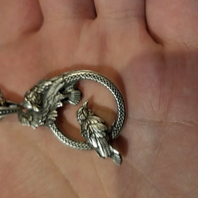 Handmade Greek Mythology Ring, Antique Greek Olympus Gods Statue Ruins ...