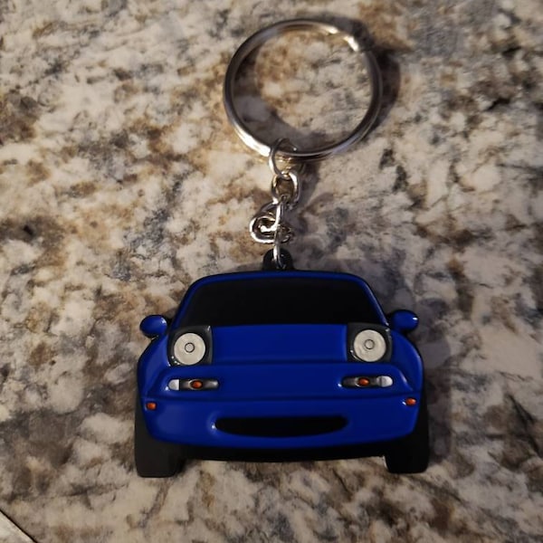 Keychain for Mazda Miata MX5 Double-sided NA Miata Accessories Nc Nb Nd ...