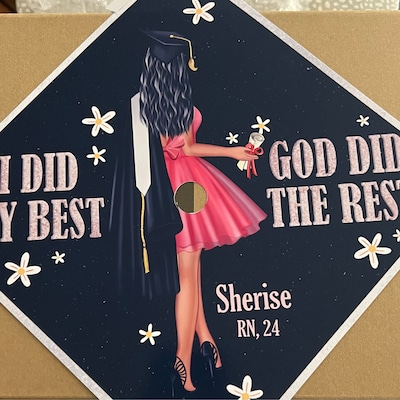 Personalized Psychology Graduation Cap Topper, Customized Psychology ...