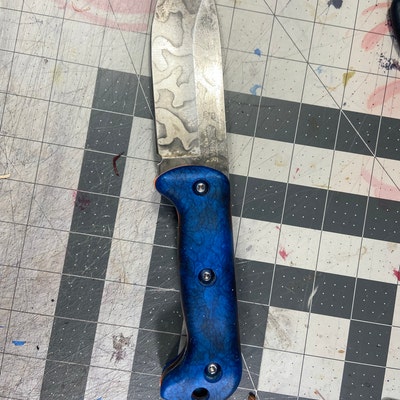 Knife Scales for Becker Ka-bar BK16, BK15, BK17, BK18 Cast Resin ...