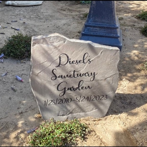 Family Name Rock - Script Name Stone - Engraved Rock - Personalized ...