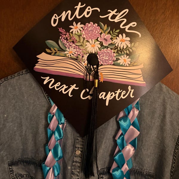 Custom Graduation Cap Toper, Through It All She Mastered It, Masters ...