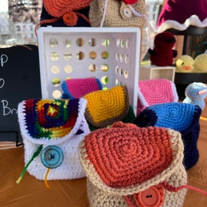 Dice Backpack, Dice Bag Crochet Pattern, Dnd, Tabletop Gaming, Dice ...