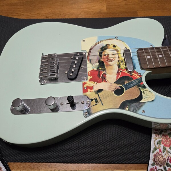Custom Graphical Pickguard to Fit Fender Tele Telecaster Laid Back in ...
