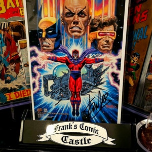Clear Acrylic Easel Cases Slabs Magazines Comics - Etsy