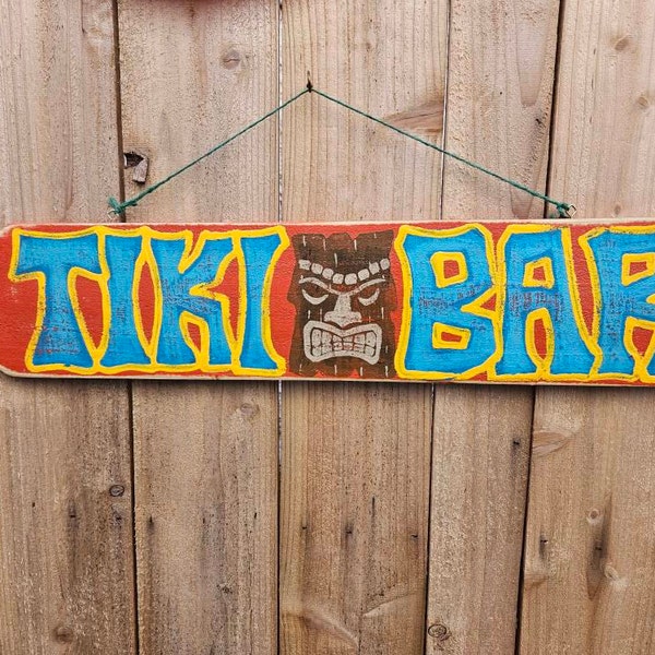 MOST POPULAR! Custom Directional Tiki Sign Decor.goes Great as an ...