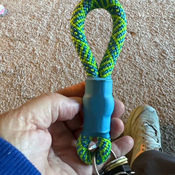 Climbing Rope Keychains / Lanyards - Real Brand Name Climbing Ropes ...