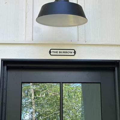 12 Inch Wide Custom Door Sign. Enter Any Text. British Railway Style ...