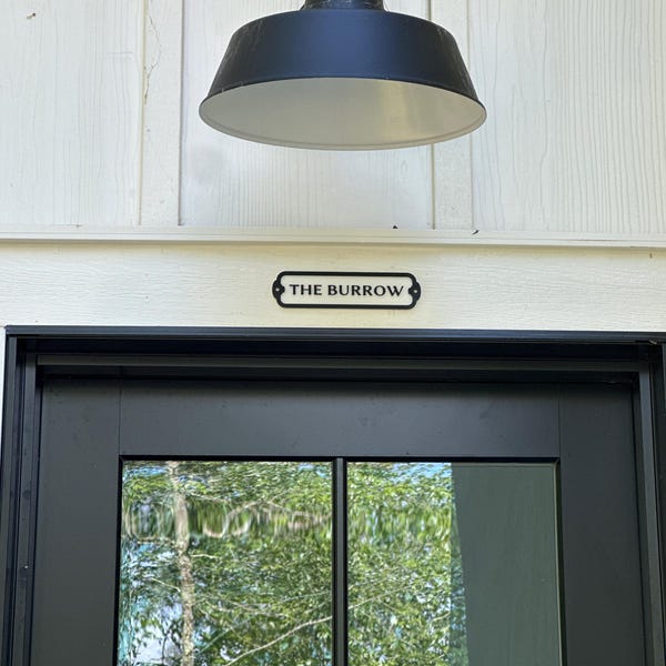 Personalized Door Sign With Your Custom Text. Vintage British Railway ...