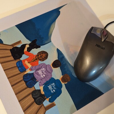 Best Friends Clipart, PNG Files, Fashion Illustration DIY, Free ...