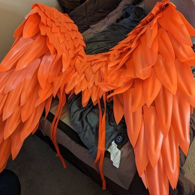 Red Wings, Cosplay Large Wings, Wings for Cosplay, Red Angel Wings ...