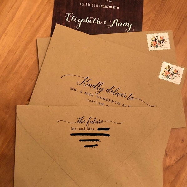 A7 Envelope Addressing, Calligraphy Envelope Address Printing - Guest ...