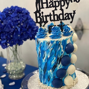 49 and Still Fine, Custom Glitter Cake Topper, 49th Party Decor, Gold ...