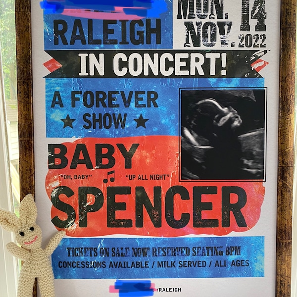 Custom Concert Poster - Etsy