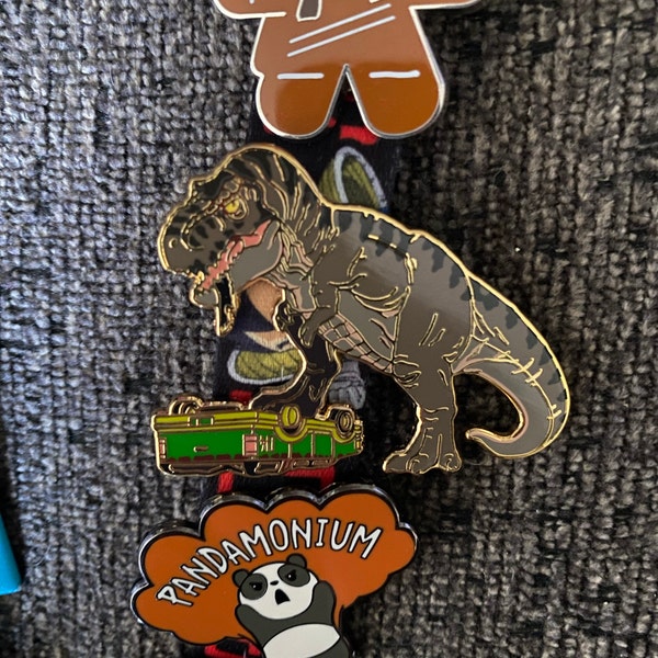 Jurassic Franchise Dinosaurs 2 Hard Enamel Pin Lapel Pin Gift - Etsy
