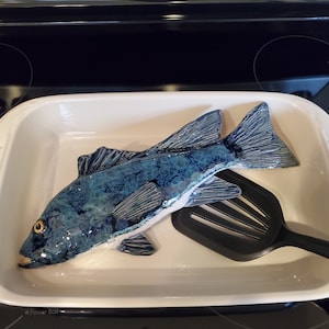 Ceramic Fish, Snapper - Etsy