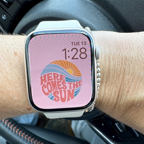 Easter Bunny Apple Watch Wallpaper, Spring Watch Face, Rabbit Watch ...