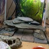 Natural Slate Rock Cave Fish Tank Aquarium Decor for Reptiles, Spiders ...