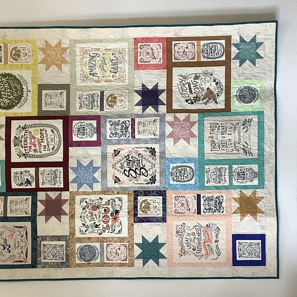 Forest Frame Quilt Kit, Featuring First Light Fabrics by Northcott ...