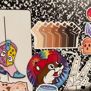 Brown Skin Girl Vinyl Sticker Laptop Tumbler Hydro Flask | Etsy