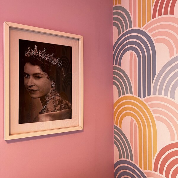 Punk Queen | Queen Elizabeth | Home Decor | Wall Art Print | Limited ...