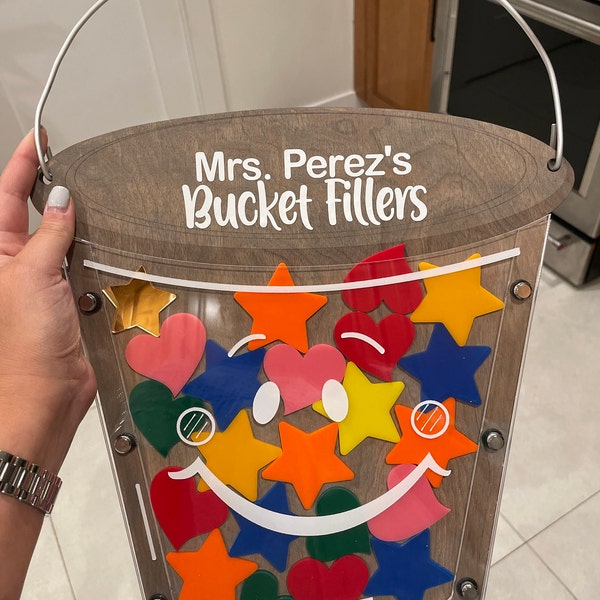 Bucket Filler Token Reward Chart (medium)- Treat People With Kindness ...