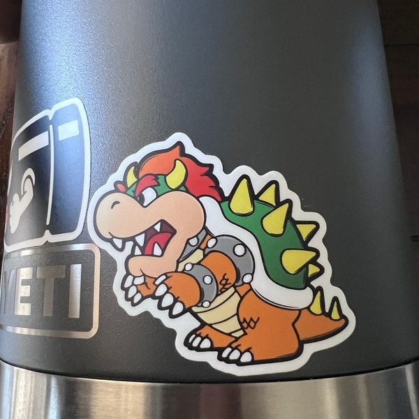 Nintendo Bullet Bill Vinyl Die-cut Sticker Retro Video Game Stickers - Etsy