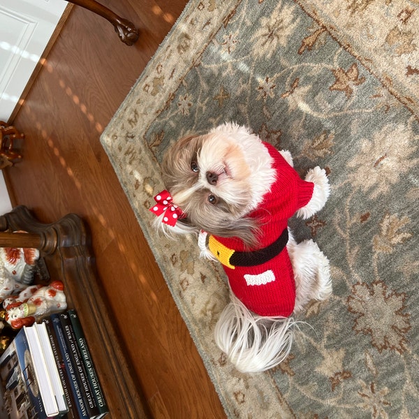 30 Medium Christmas Dog Bows Top Quality Grosgrain Ribbons Dog Grooming ...