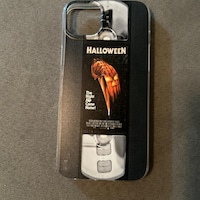 Retro VHS Phone Case Horror Movie Cover Fit for iPhone 16 Pro Max, 15 ...