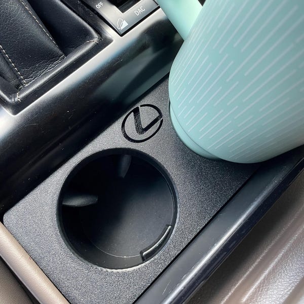 Lexus GX460 Cup Holder Insert - Lexus Logo - Etsy