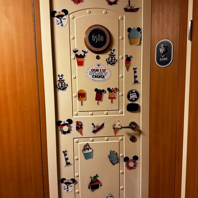 Our 1st Disney Cruise Ship Name Tag Family Magnet Personalized Disney ...