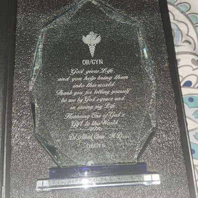 Personalized Crystal Employee Retirement Appreciation Gift Plaque ...