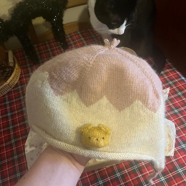 Hand Knitted Serial Experiments Lain Hat - Etsy UK