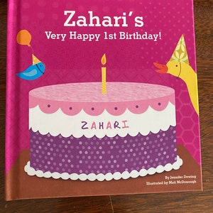 Baby's 1st Birthday Gift 1st Birthday Gift for GIRLS Personalized ...