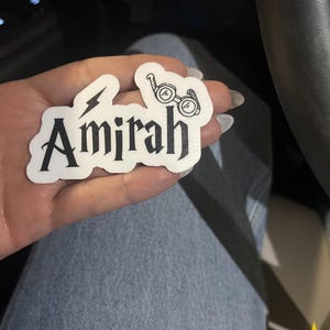 Adorable Owl Name Tag Labels Customizable Waterproof Vinyl Stickers for ...