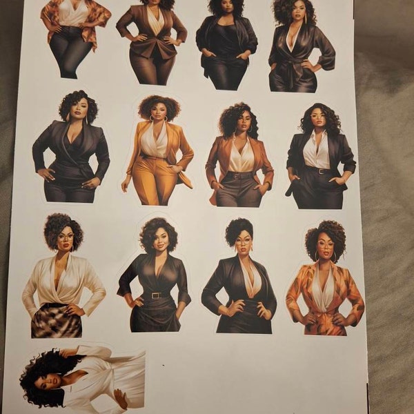 Madison Sassy Diva Stickers Etsy