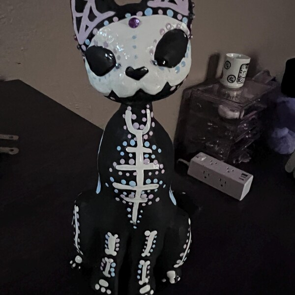 Skeleton Pixie Sculptures Figurine Hand Painted 3D Printed - Etsy