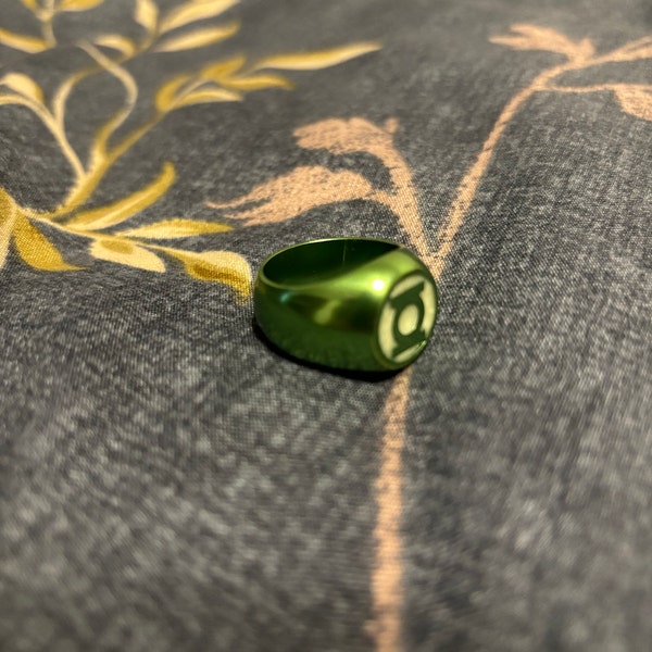 Anodized Yellow Fear Ring - Etsy