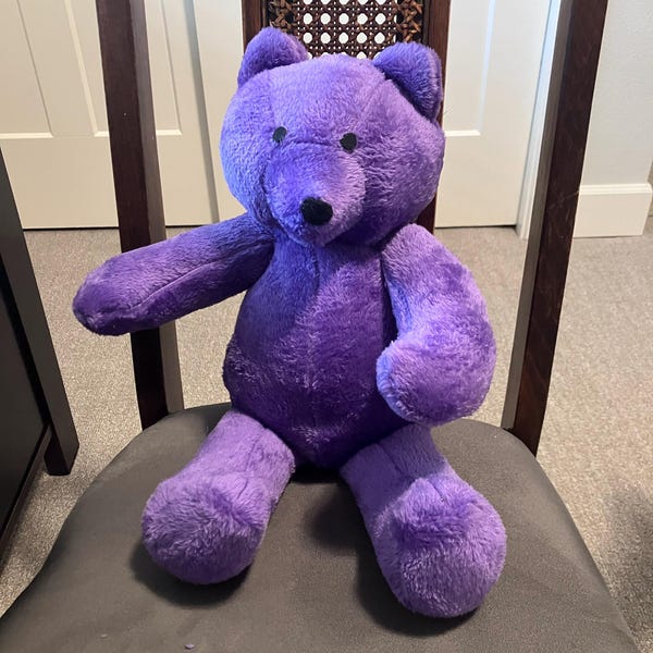 Memory Bear 18" Simple Pattern Easy Bear Pattern Memorial Bear Sewing ...