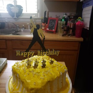Freddie Mercury Cake Topper, Queen Rock Band, Party Decorations - Etsy