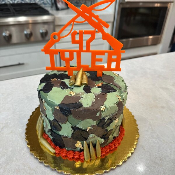 Male Runner Birthday Cake Topper, Custom Running Man Cake Topper ...