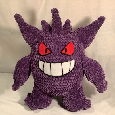 CROCHET PATTERN Gengar Amigurumi Pokemon PDF File English, French - Etsy