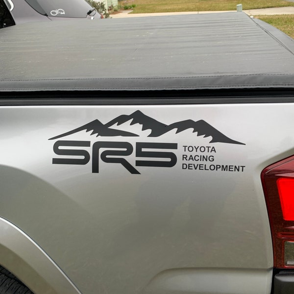 Toyota Tacoma SR5 Mountain Bed Tailgate Decal (2x) TRD Offroad Sport ...