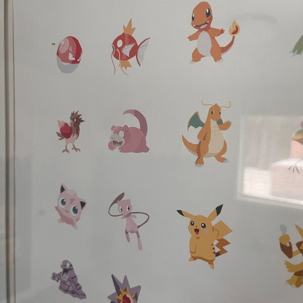 Pokémon Gradient Gen 1 Print Minimal Pokemon Art Cozy Games Pokemon ...