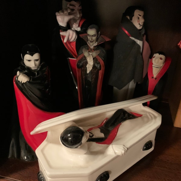 Dracula the Vampire Handmade Wooden Decor | Waldorf-inspired Halloween ...