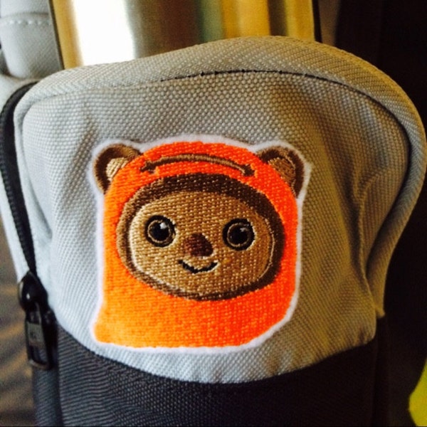 Ewok -- Embroidered Iron-on Ewok Patch From Starwars - Etsy