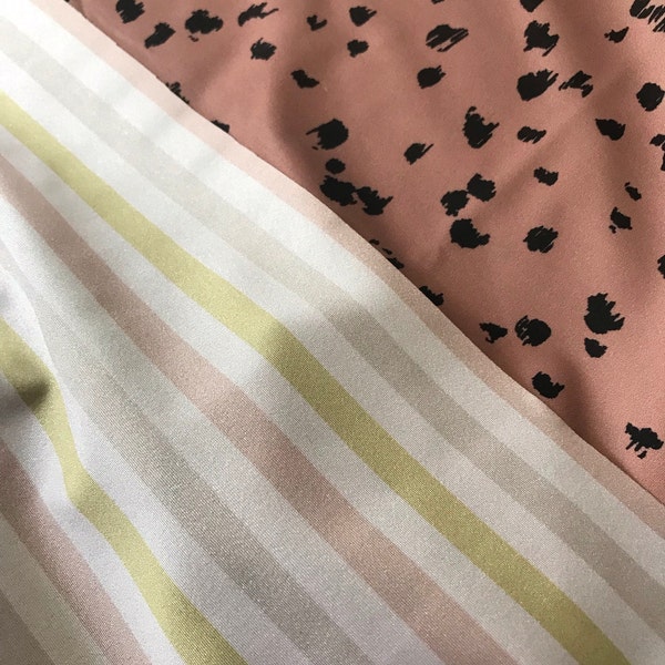 Turquoise Rib Textured 4-way Stretch Nylon Spandex Swimwear Fabric by ...